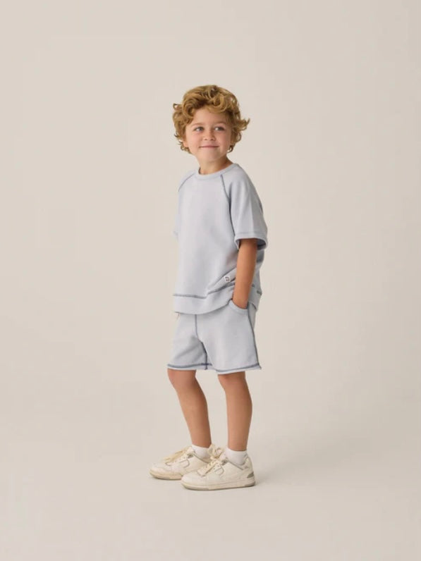 RYLEE + CRU - Ventura Short in Light Blue – WAVERLY